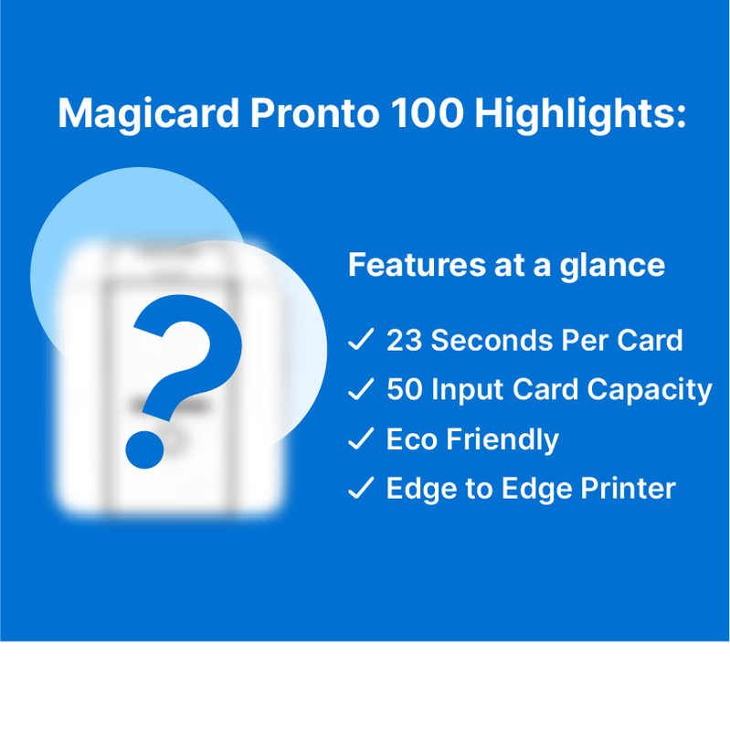 Magicard Pronto 100 Rewritable ID Card Printer — idprinters.co.uk